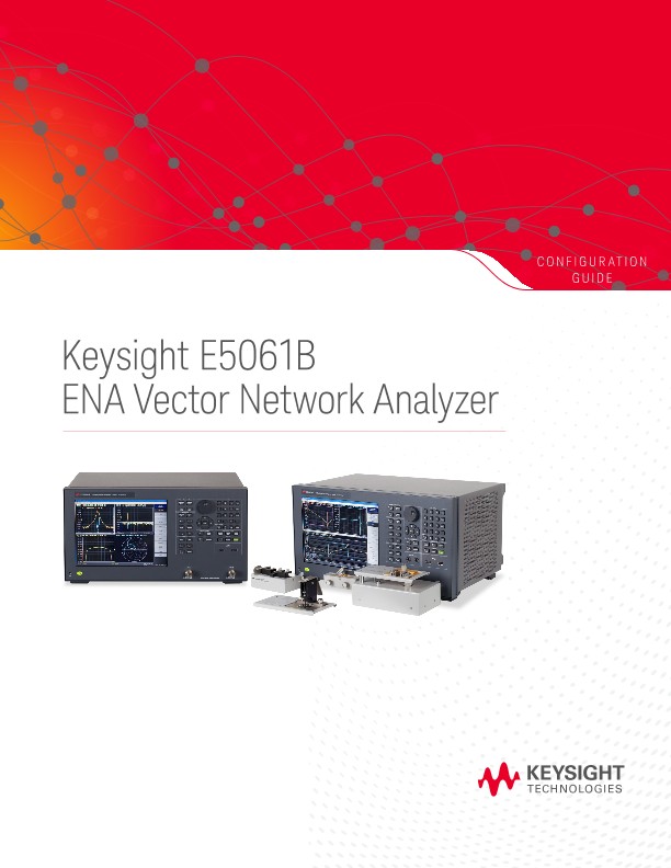E5061B ENA Vector Network Analyzer PDF Asset Page | Keysight